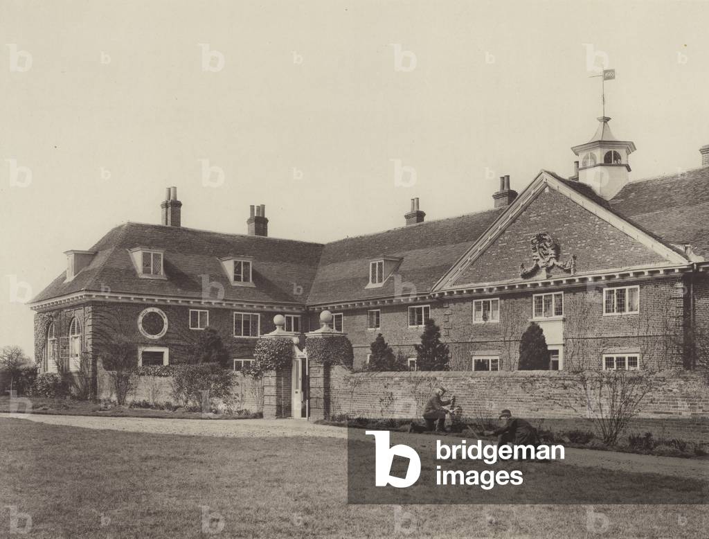 Image of The Lucas Asylum, Wokingham (b/w photo) by Latham, Charles (d ...