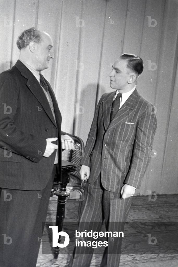 Image of Actor at the audition for the film Familienanschluss by Carl