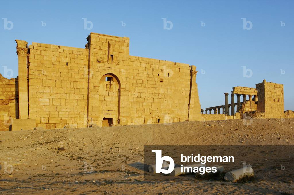 Image of Syria - Palmyra. Ancient Palmyra. UNESCO World Heritage List ...
