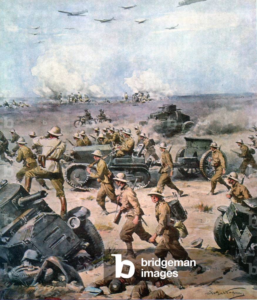 Image of WWII-1940 North African Campaign-The italian invasion of ...