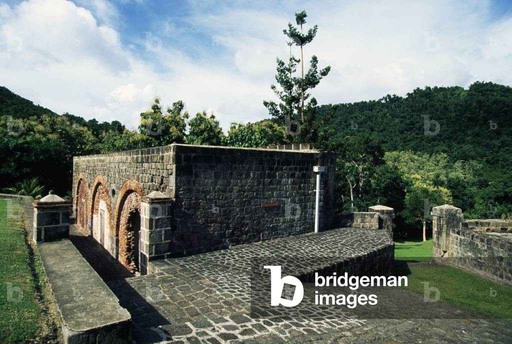 Image of Fort Shirley, 18th century, old British outpost on island of