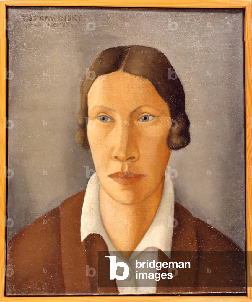 Image of STRAVINSKY, Catherine - painting of wife of Igor STRAVINSKY by ...