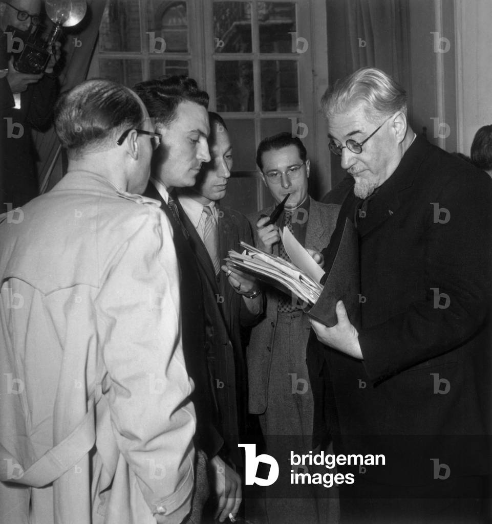 Image of Paul Ramadier (1888-1961) French Socialist Head of French ...