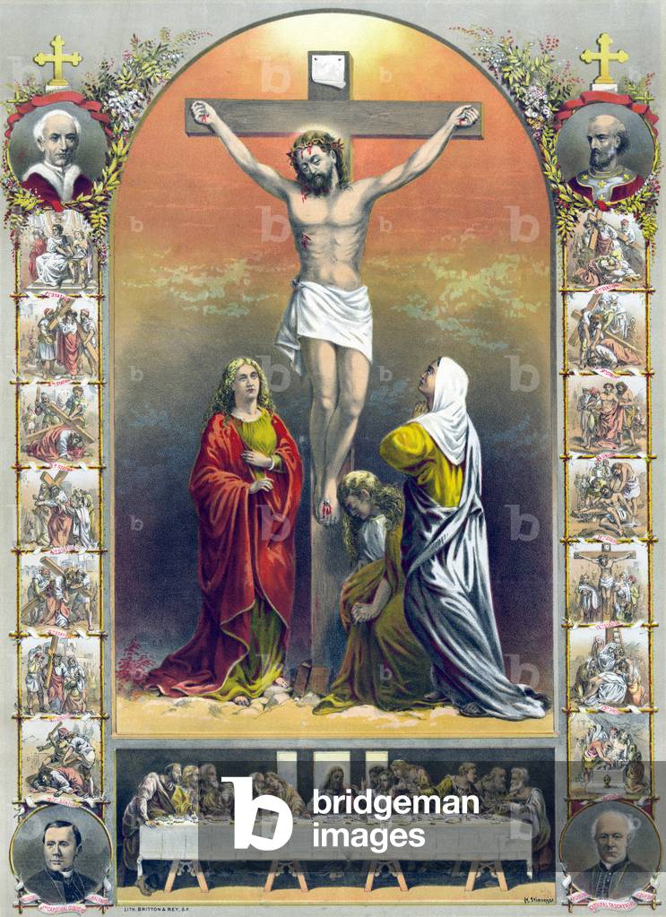 Image of Jesus Christ, The crucifixion and the way of the holy