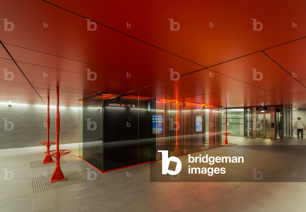 Image of Jean Jaurès metro station, Line A in Toulouse, France, 2018 by ...