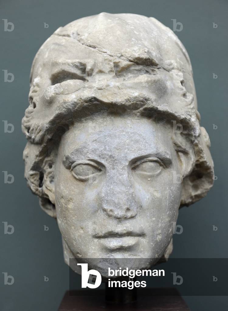Image of Alexander the Great (356-323 BC). King of Macedonia. Portrait ...