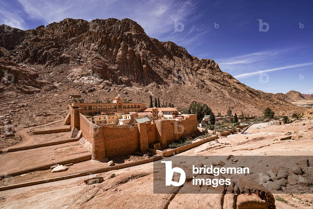 Saint Catherine's Monastery, Sinai Peninsula, Egypt, named after ...