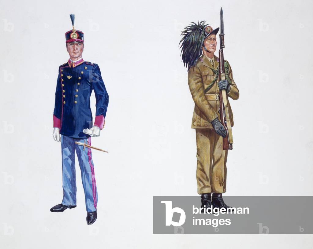 Army General Uniform Drawing