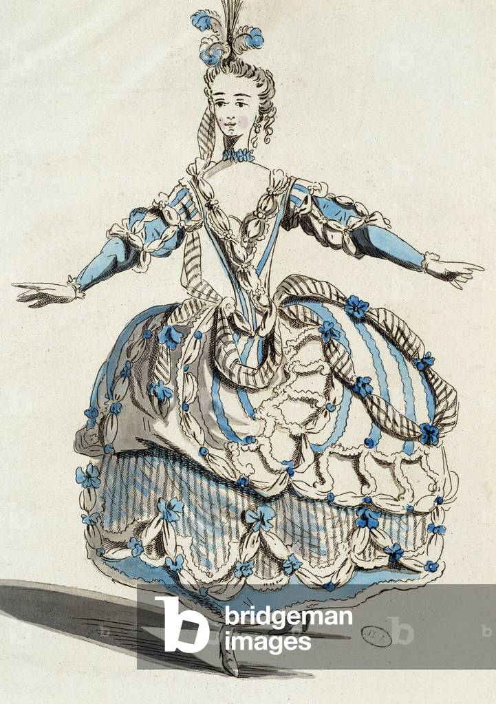 Image of Sketch for costume of Phrygian from opera Dardanus, by Jean ...