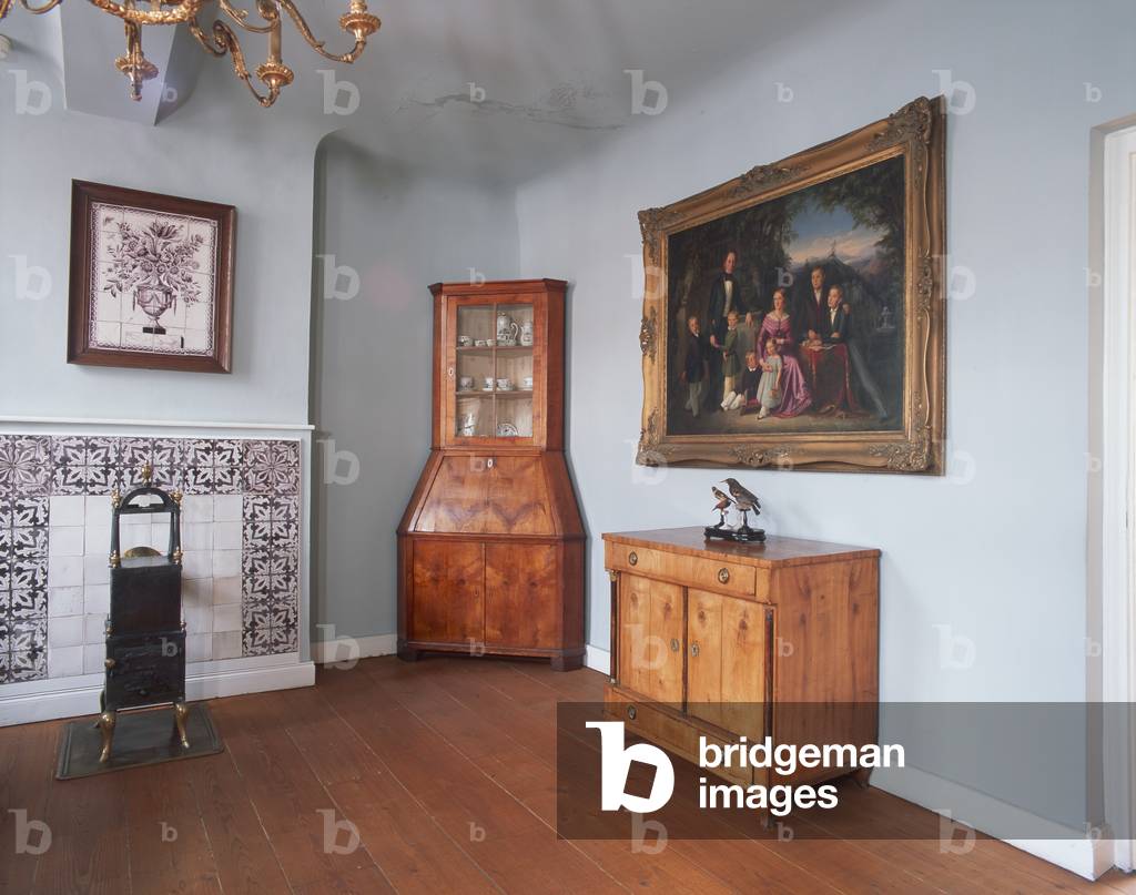 Image of Biedermeier Room with family portrait of Councillor Janssen ...