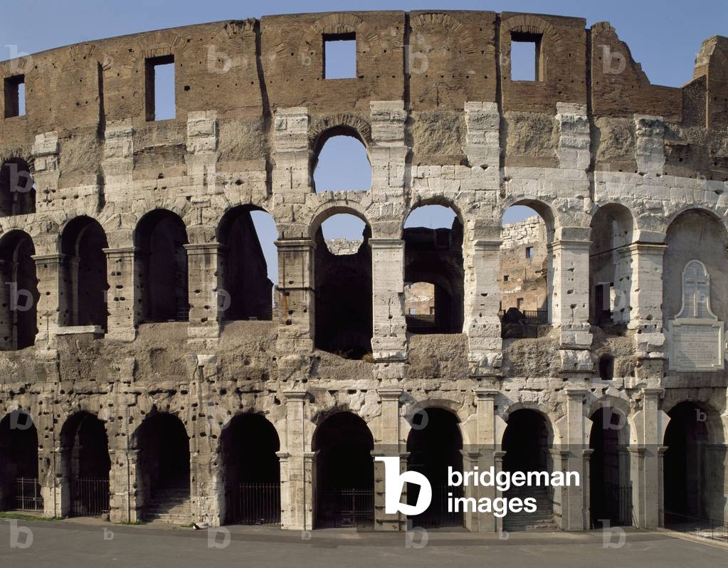 Flavian Amphitheater Columns