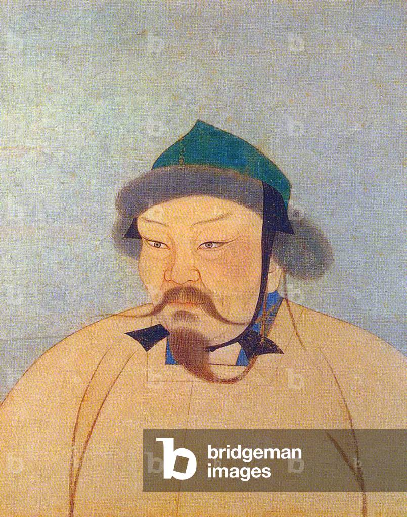 Image of Ogedei Khan (r.1229-1241), 2nd Khagan of the Mongol Empire (print)