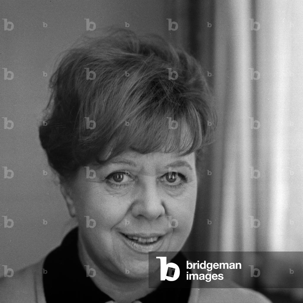 Image of German actress, chanson singer and cabaret artist Brigitte ...