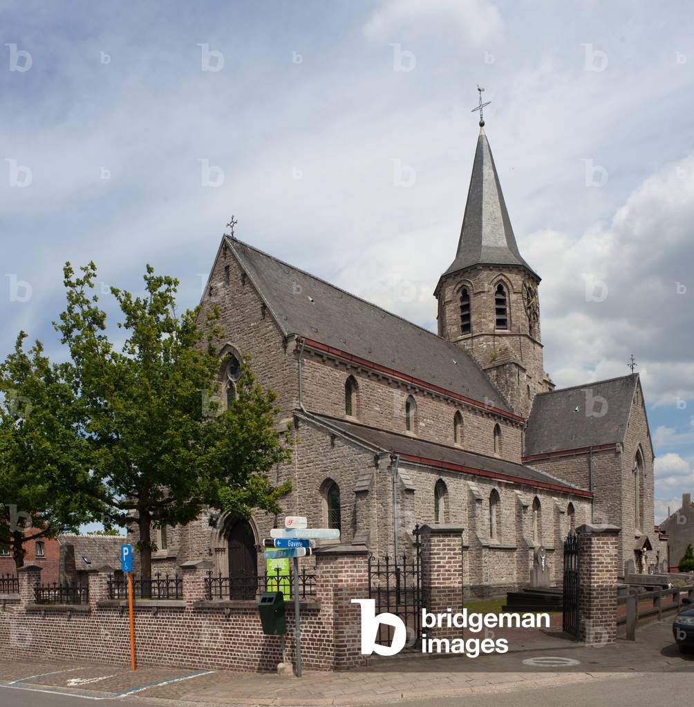Image of Parish church (Sint-Pietersbandenkerk (Semmerzake). Exterior ...