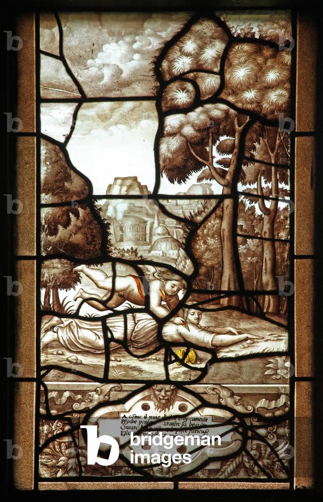 Image of Panel 37 of the story of Psyche and Cupid: Psyche