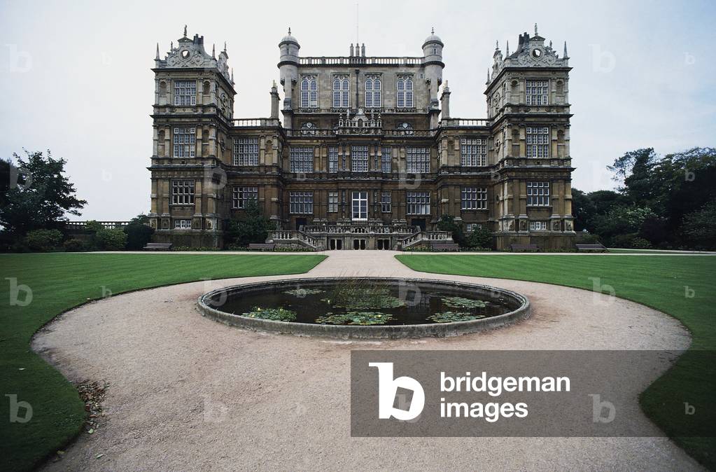 Image of Eastern facade of Wollaton Hall, 1580-1588, Architect Robert ...