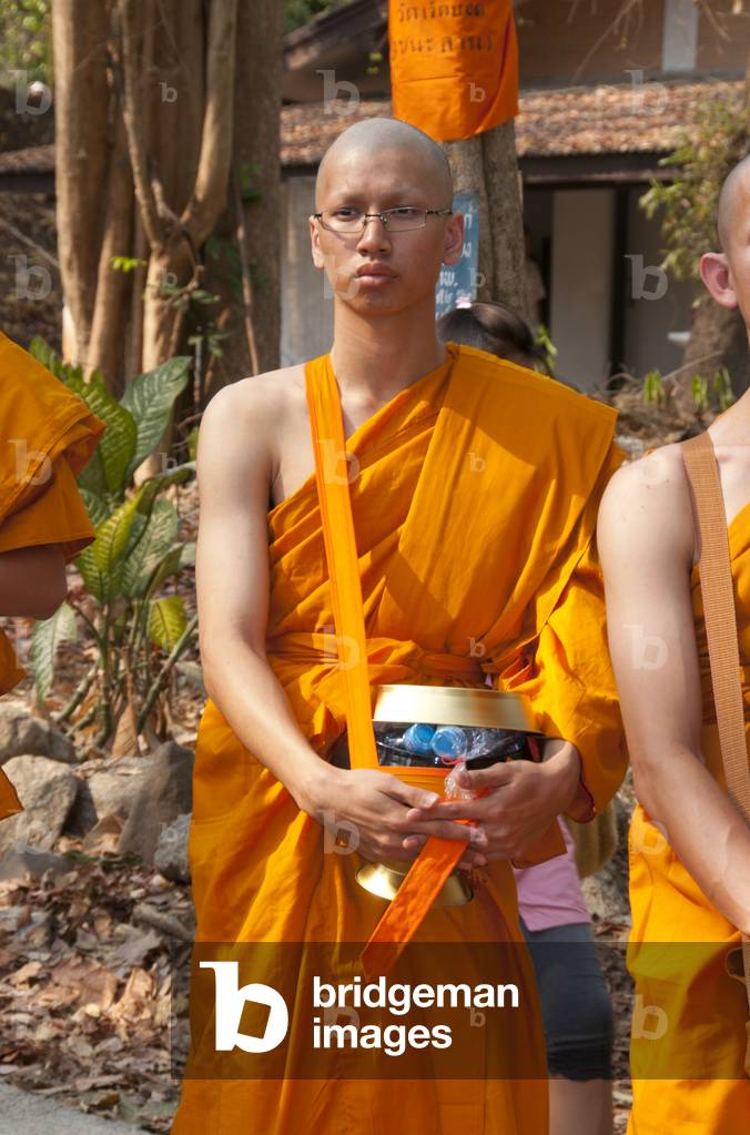 Image of Thailand: Thai Buddhist ordination ceremony, Wat Rampoeng ...