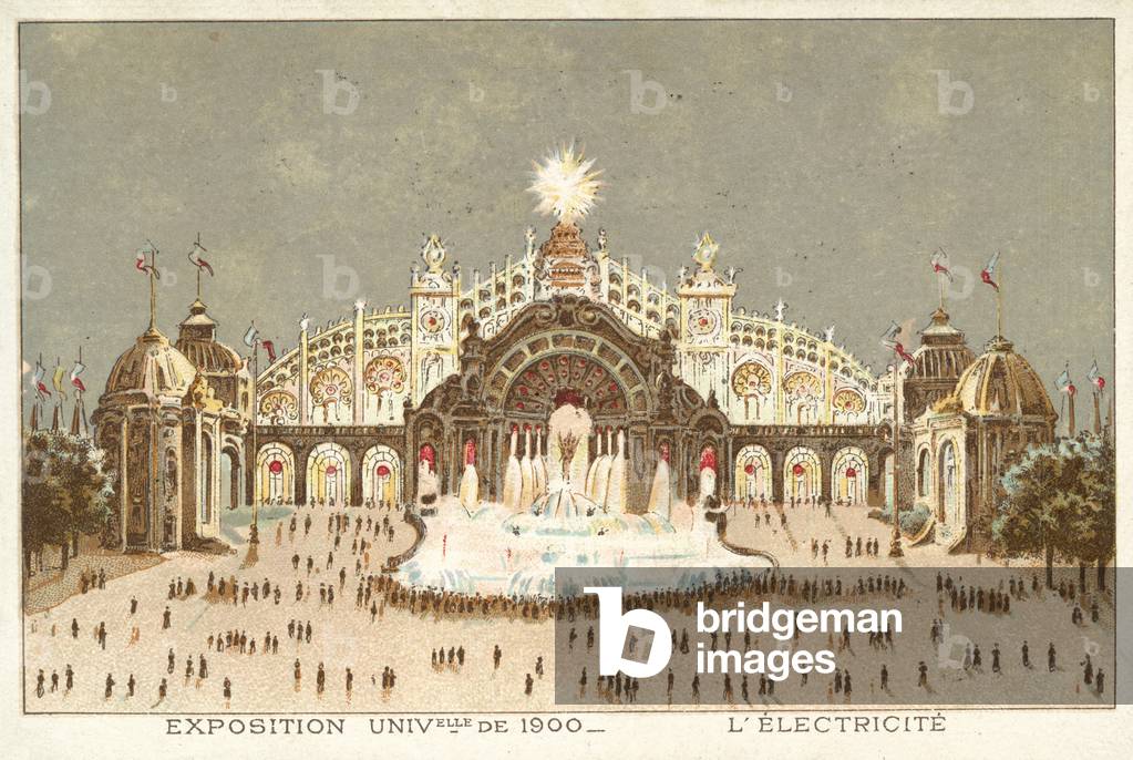 Image of Palace of Electricity, Exposition Universelle 1900, Paris ...