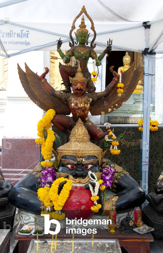 Image of Thailand: Krut Pha (top), a garuda carrying the Hindu god