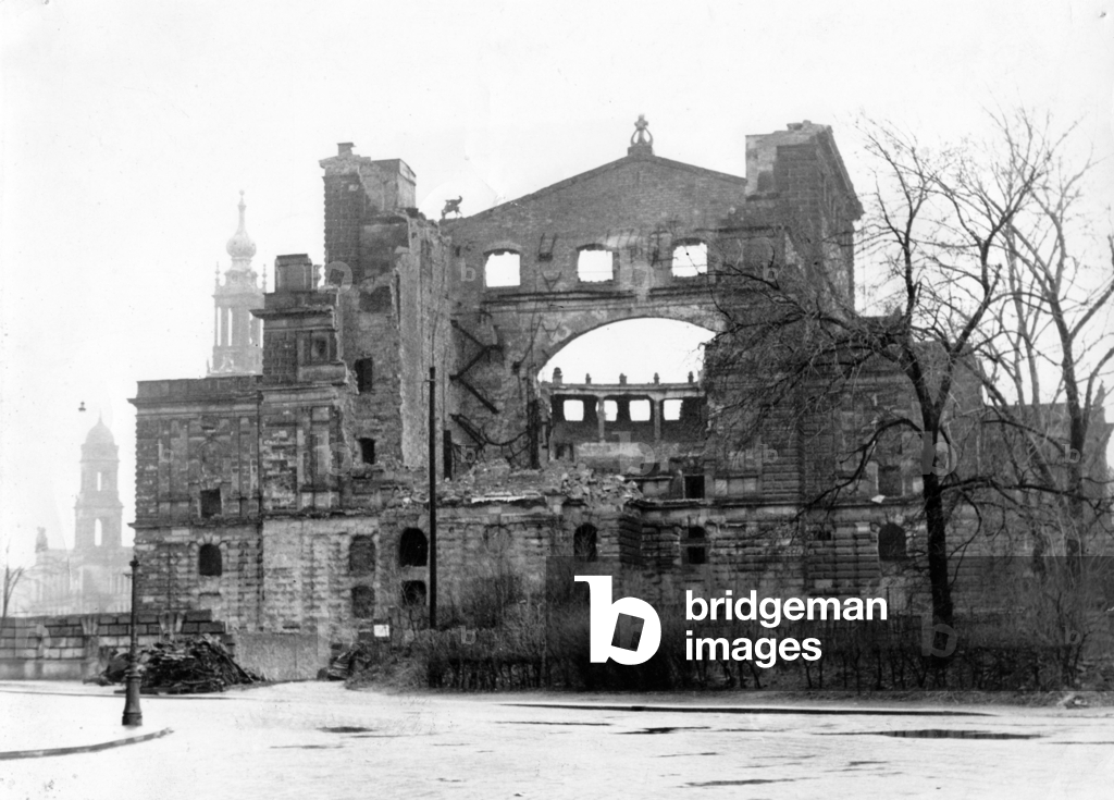 Image of Dresden - Destroyed Semper Opera House 1950 (photo)