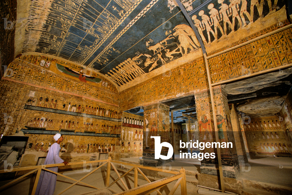 Image of Tomb of Seti I, New Kingdom, Valley of the Kings, by Garrett ...