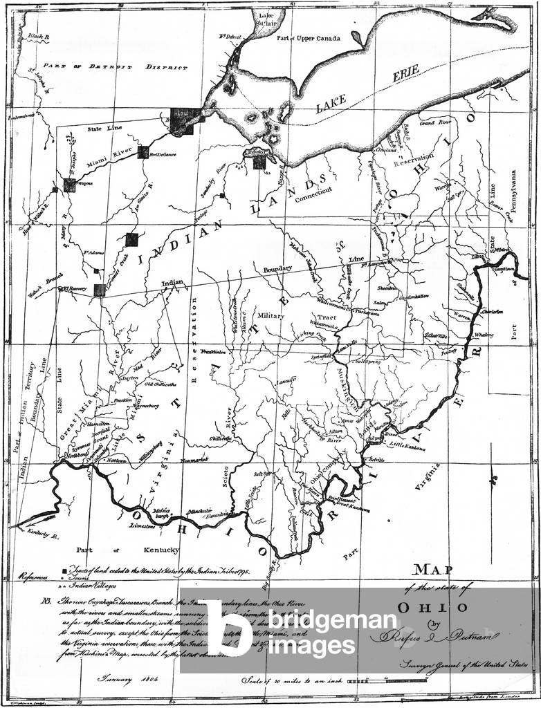 Image of Map of Ohio, 1804