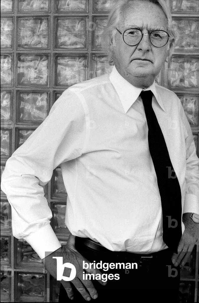 Image of Richard Meier, architect. Photographed in his new york studio ...