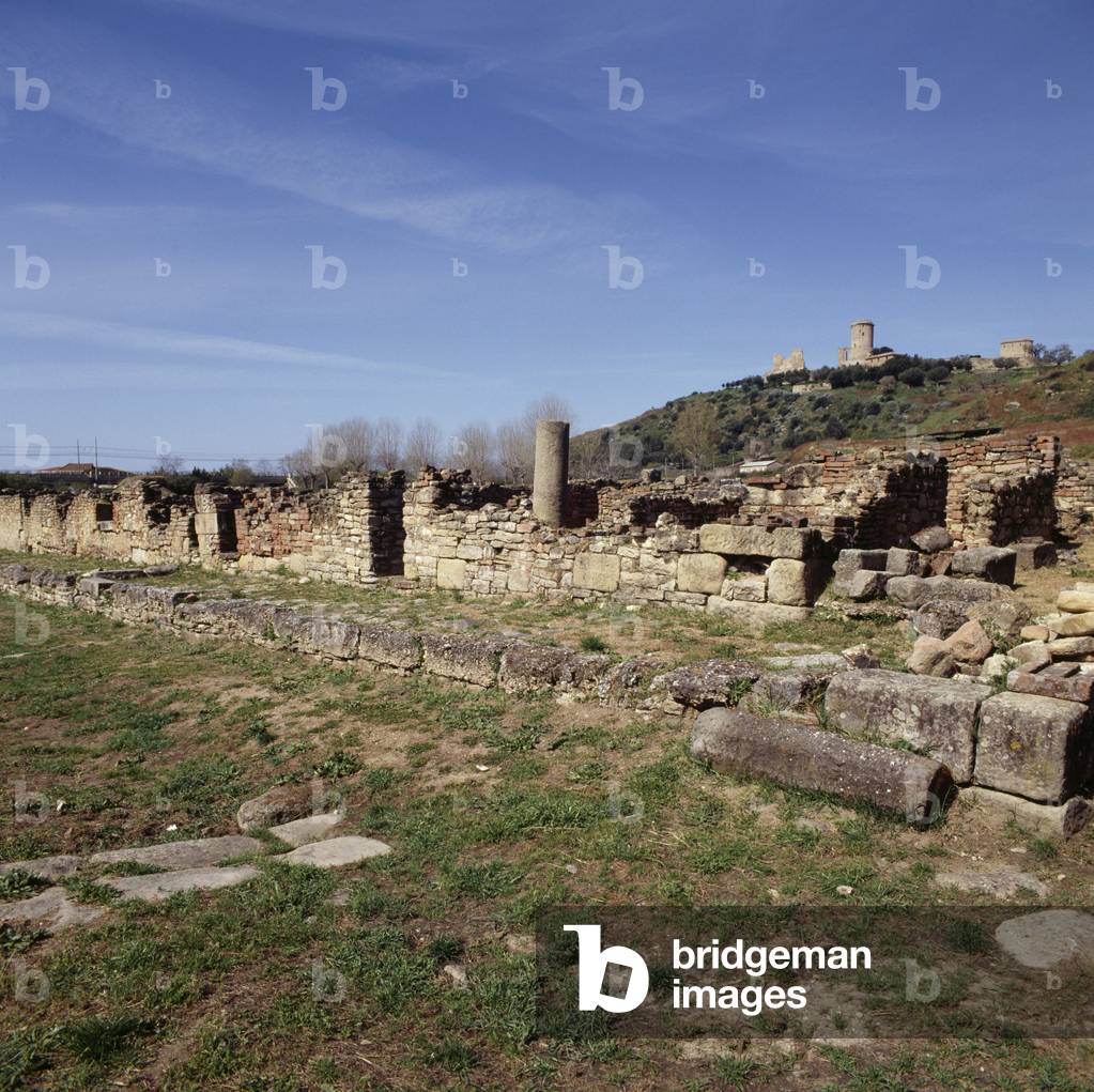 Image of Ruins of the ancient Greek-Roman city of Elea (Velia) with