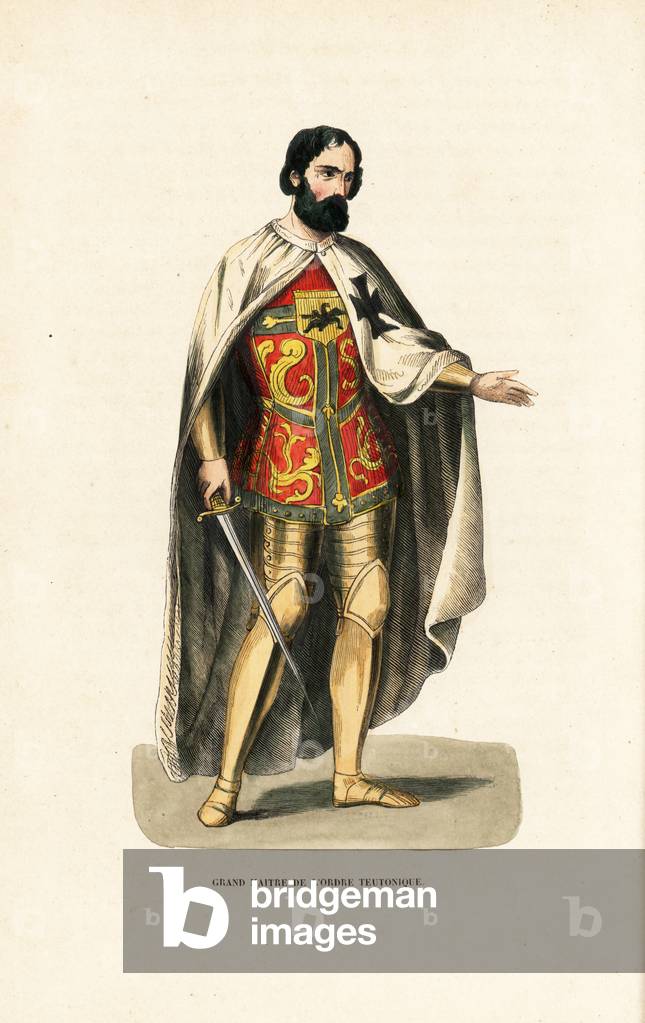 Image of Grand Master of the Teutonic Order, Order of Brothers of by ...