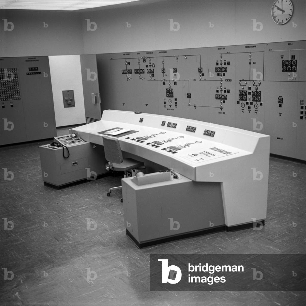 Image of The command room in the Ferrara headquarters of Kraftwerke ...