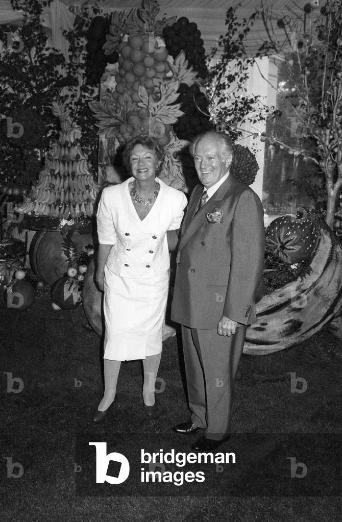 Image of French pastry cook Gaston Lenotre with his wife Colette ...
