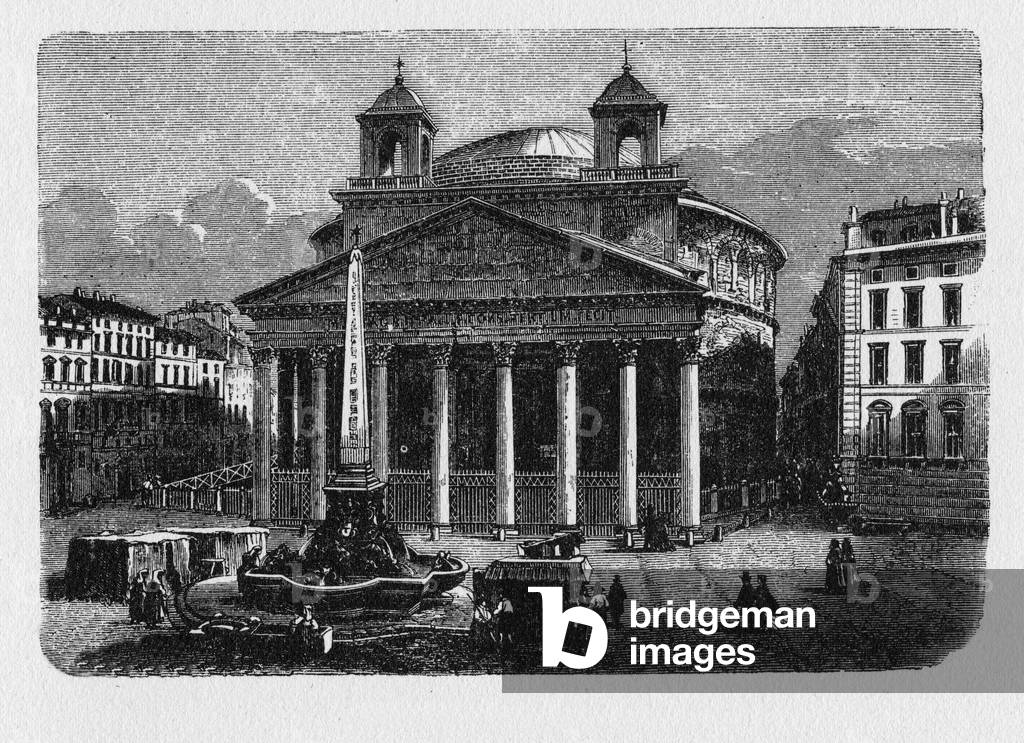 Image of History of Ancient Rome. The Pantheon is a building in