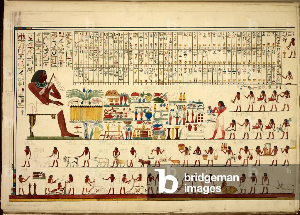 Image of Egyptian hieroglyphs, from Views, etc., from Sheikh-Hassan to ...