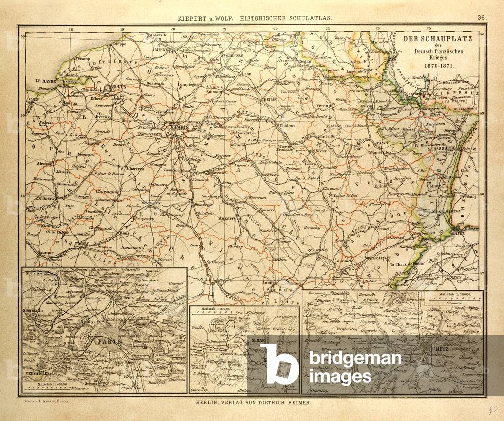 Mappa Della Guerra Franco Prussiana Franco Prussian War Maps Hi Res