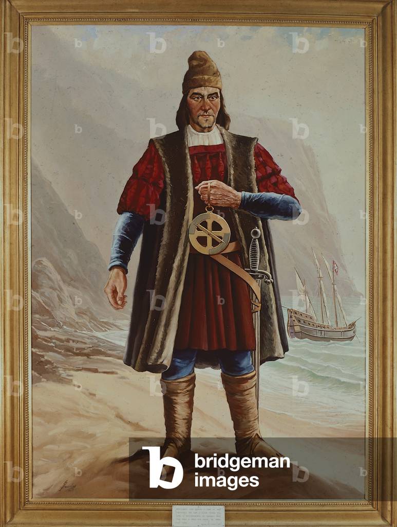 Image of Portrait of Bartolomeu Dias, cartographer and navigator