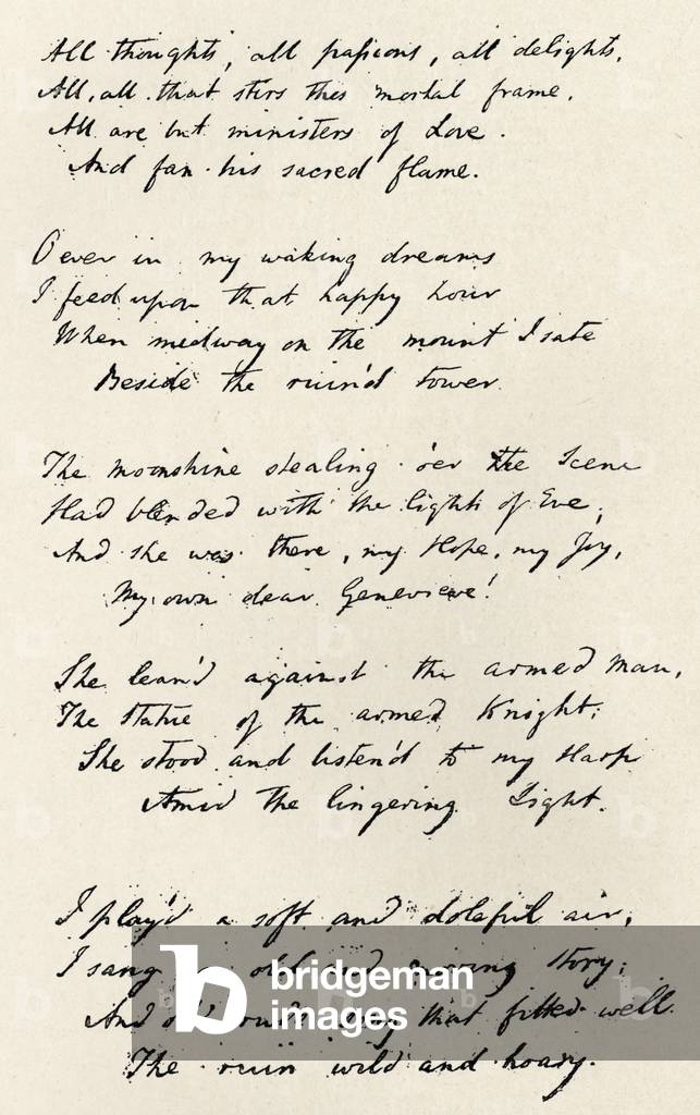 Samuel Taylor Coleridge Poems