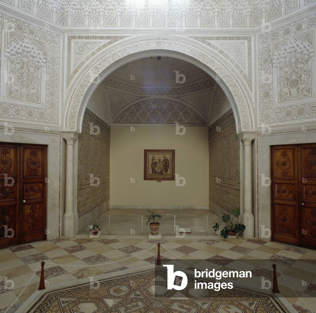 Image of Virgil's Hall, with Virgil writing the Aeneid inspired by the