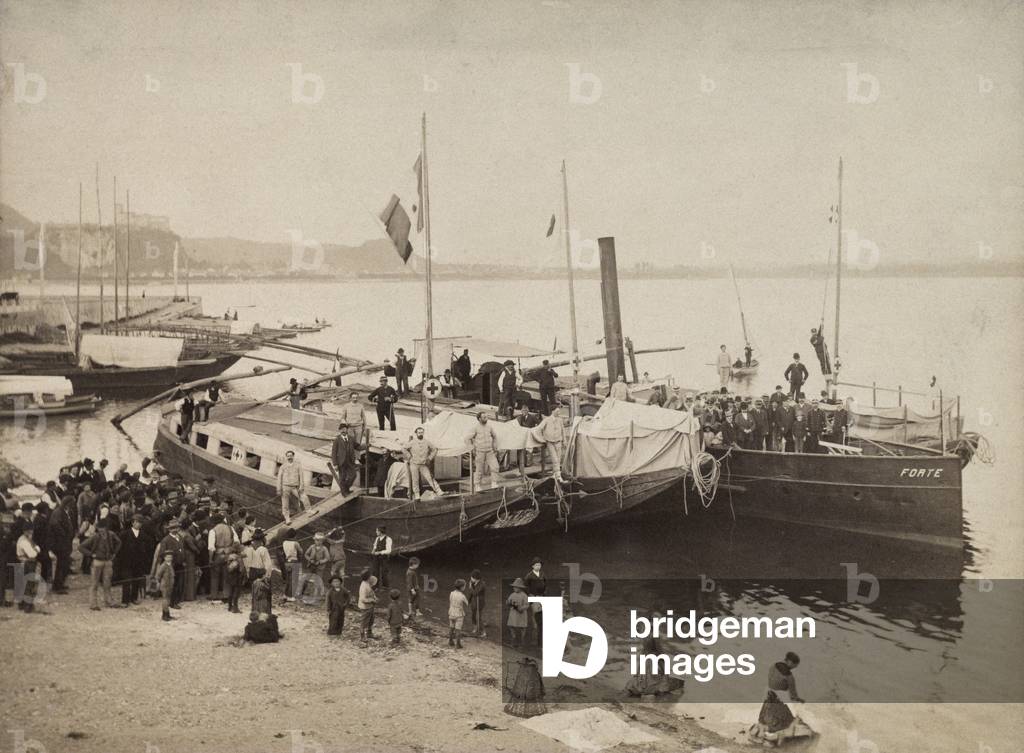 Image of Hospital ships of Italian Navy, 1892, Italy, 19th century