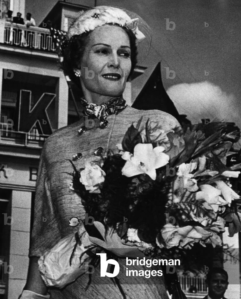 Image of 1959 US Presidency. Second Lady Patricia Nixon (future First ...