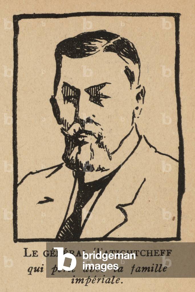 Image of Count Ilya Tatischev, Russian general executed by the Cheka in ...