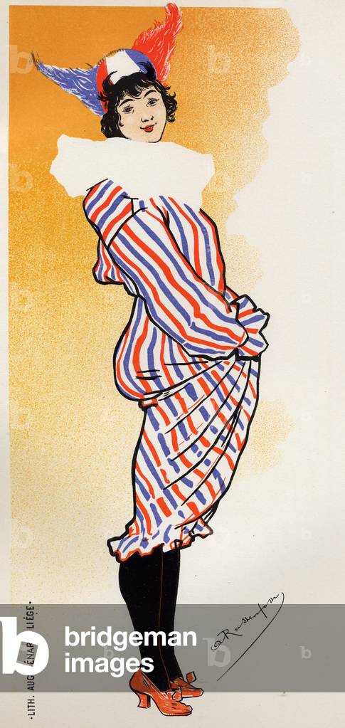 Image of Geography. Costume for the Liege's CarnIval. Poster by Armand ...