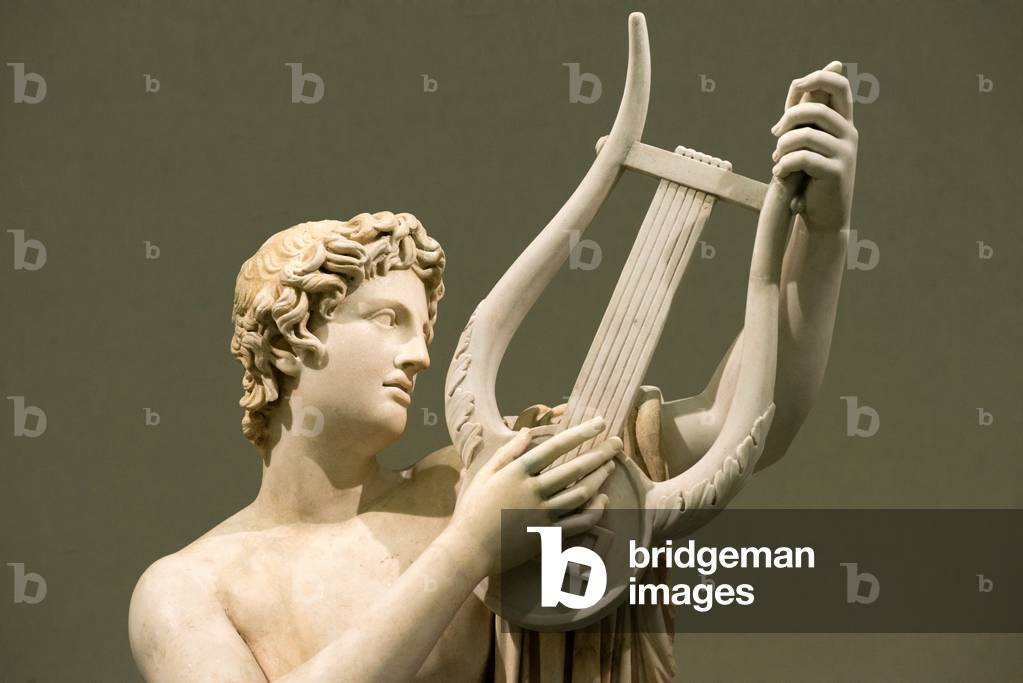 Image of Roman art: Farnese Collection - Statue of Pothos - Detail by ...
