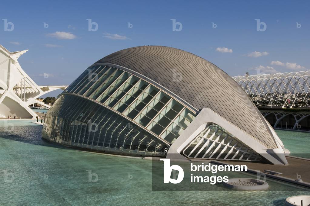 Image of The Hemispheric, IMAX theatre and planetarium, whose shape ...