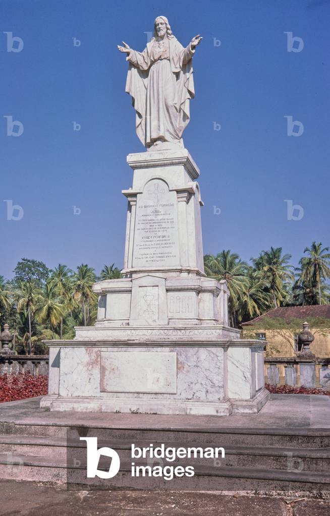 Image of Statue of St Catherine, Goa, India, 1978 (photo)