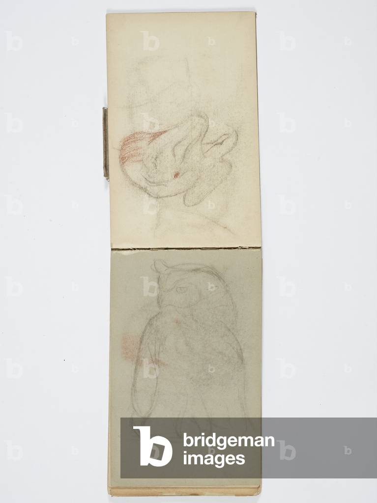 Image of Paris sketchbook, 1910 (drawing) by Gaudier-Brzeska, Henri ...