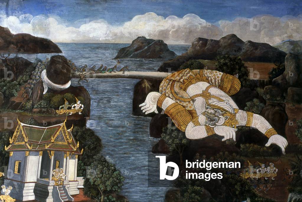 Image of Thailand: Hanuman, God-king of the monkeys, makes his tail into