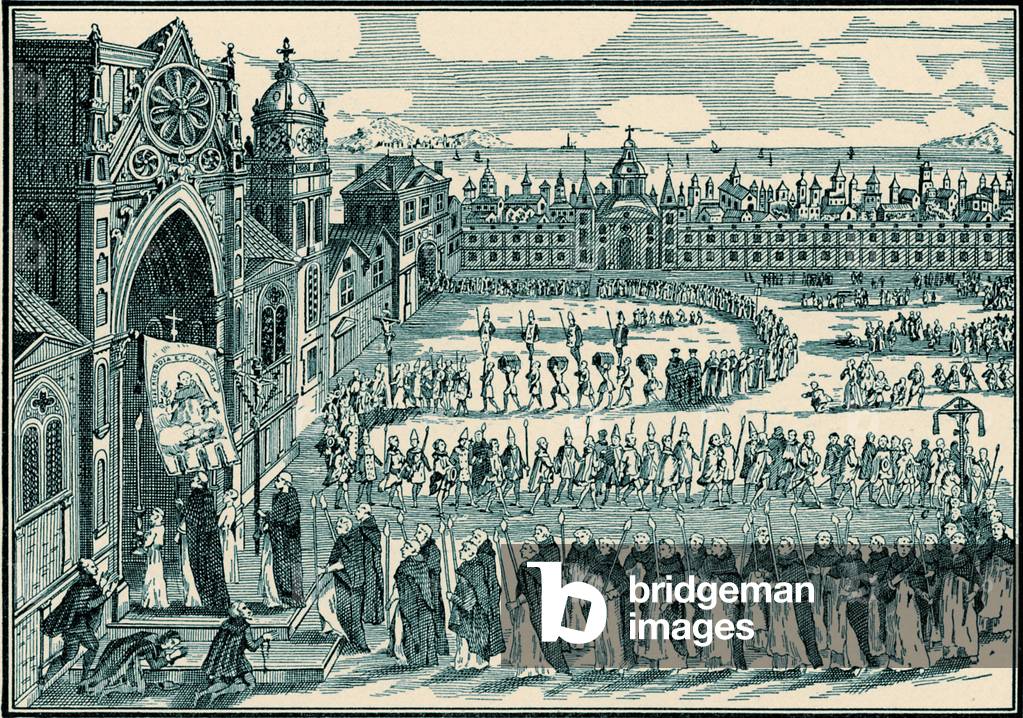 Image of Procession of the Inquisition at Goa