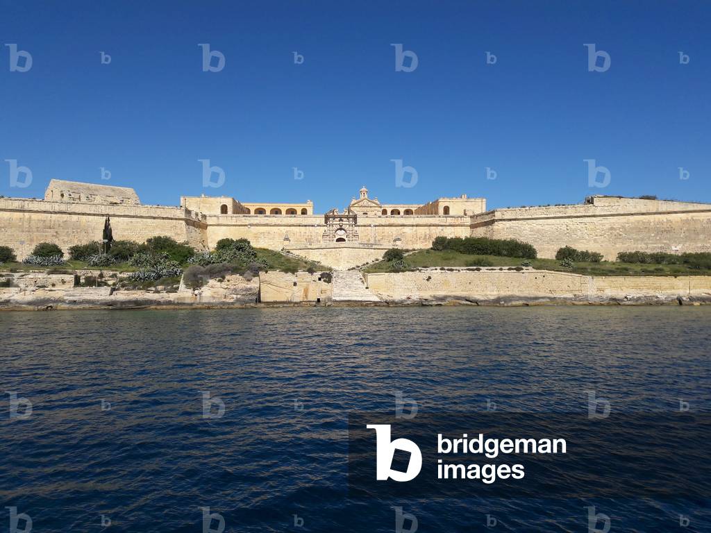 Image of Fort Manoel, 18th century star fort, Valletta, Malta (photo)