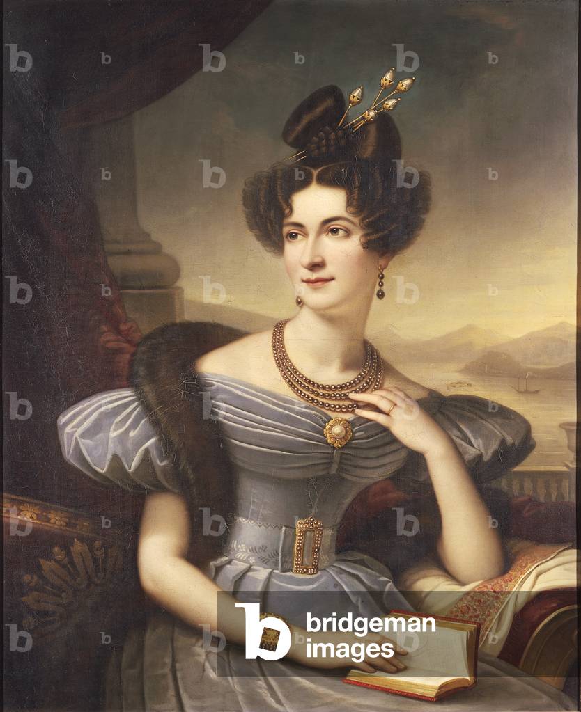 Image of Portrait de la comtesse Emilia Sommariva Seillere par Charles ...