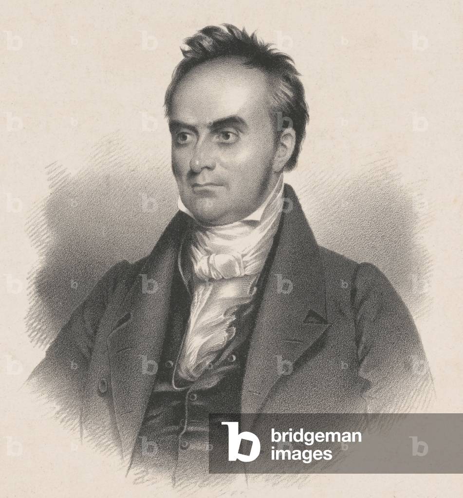 Image of Daniel Webster, 1841-45, served as Secretary of State in the